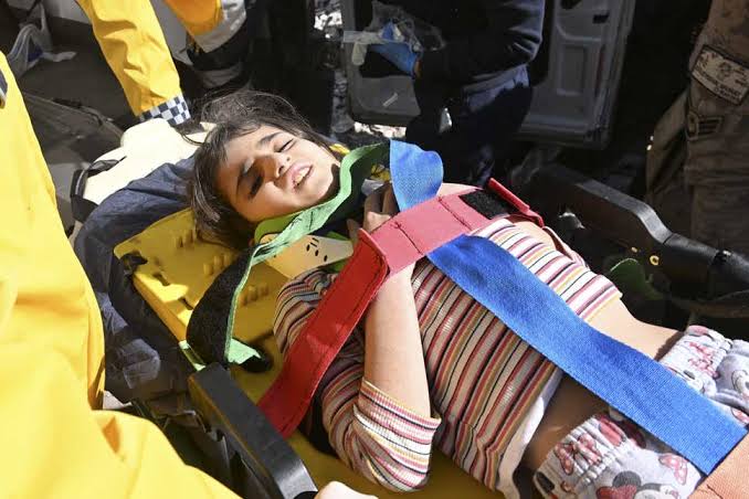 Earthquake: Young girl rescued after 178hours trapped under rubble in ...