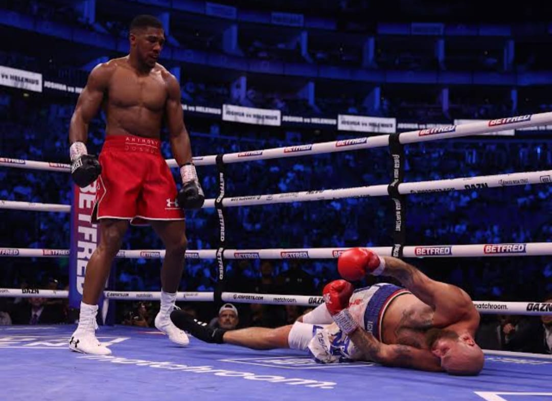 Joshua gets back on track, knocks out Helenius - Newspread